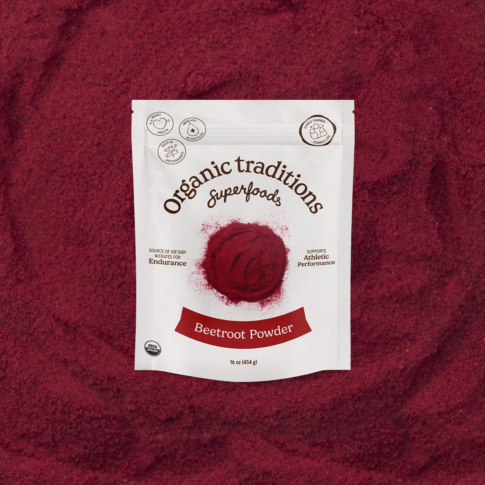 Beet Root Powder | Organic Traditions Canada